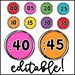 PRINTABLE Classroom Clock Labels | 5 Minute Interval Clock Labels ...