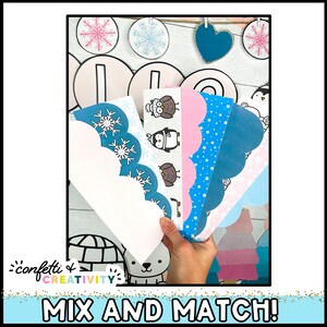 Printable Winter Bulletin Board Borders | Winter Bulletin Board ...