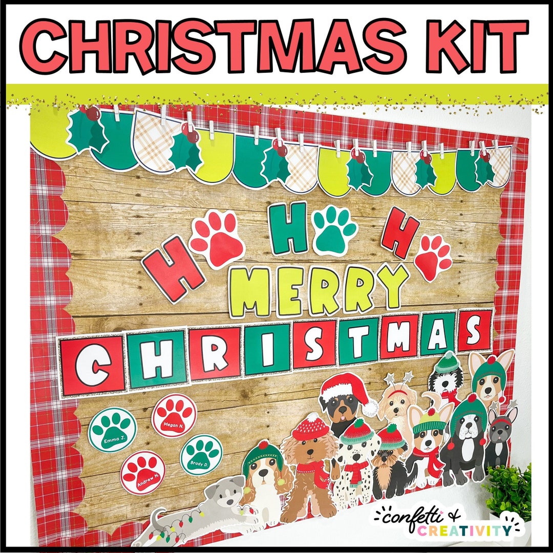 CHRISTMAS Bulletin Board | Merry Christmas Bulletin Board | Christmas ...