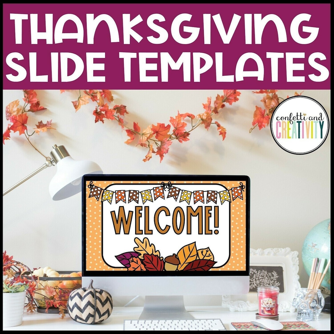 Thanksgiving Google Slides and Powerpoint Templates | Thanksgiving ...