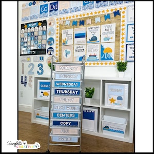 Ocean Theme Classroom Decor Bundle (digital Download) - Etsy