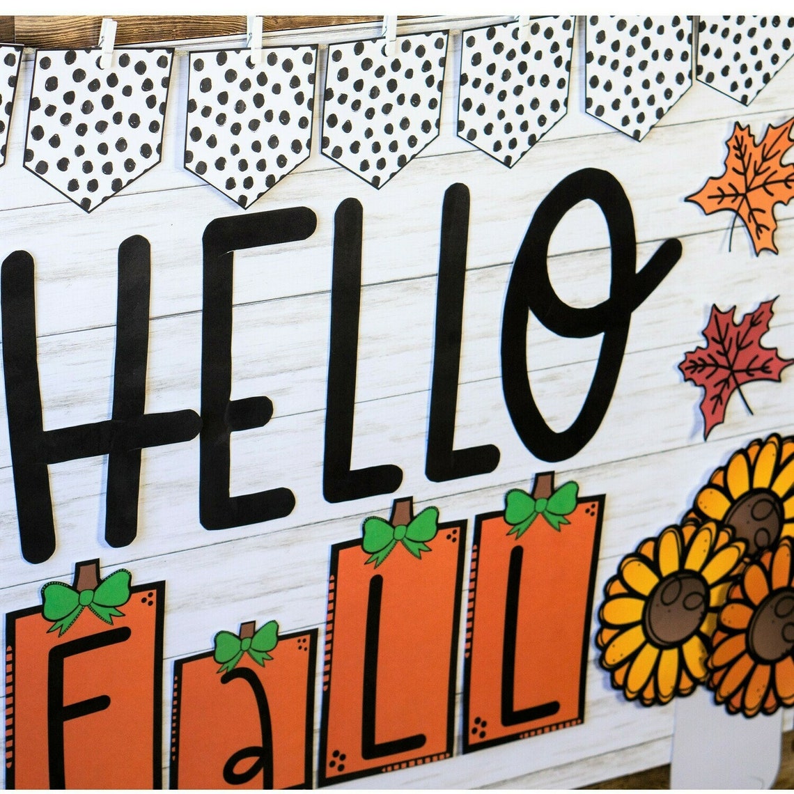 FALL Bulletin Board hello Fall Fall Classroom - Etsy