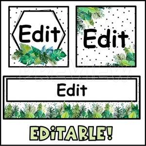 Tropical Classroom Calendar Pack | Pocket Chart Calendar Cards | Flip ...