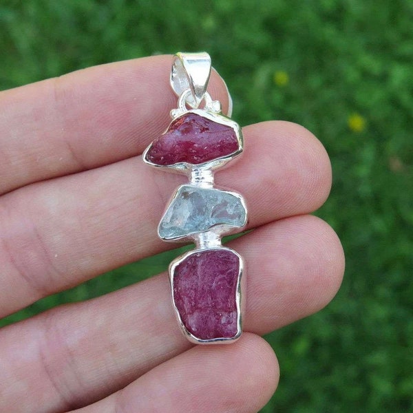 Raw Ruby Jewelry - Etsy