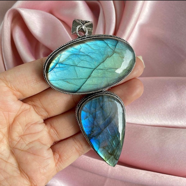 Big Stone Necklace - Etsy