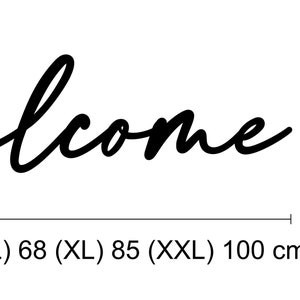 Hallway Decoration | Welcome Sign L 3D Wooden Lettering L Wall ...