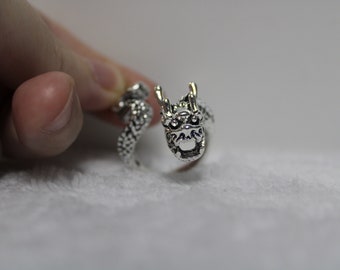 Full Finger Ring Dragon - Etsy