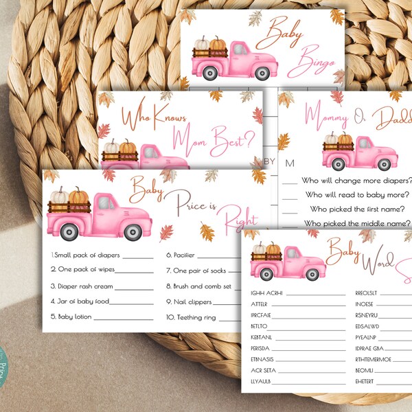 Truck Baby Shower - Etsy