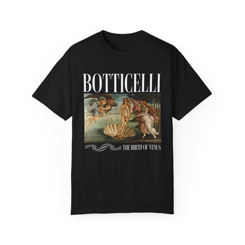 The Birth of Venus Botticelli Shirt for Art Lovers, Renaissance Art ...