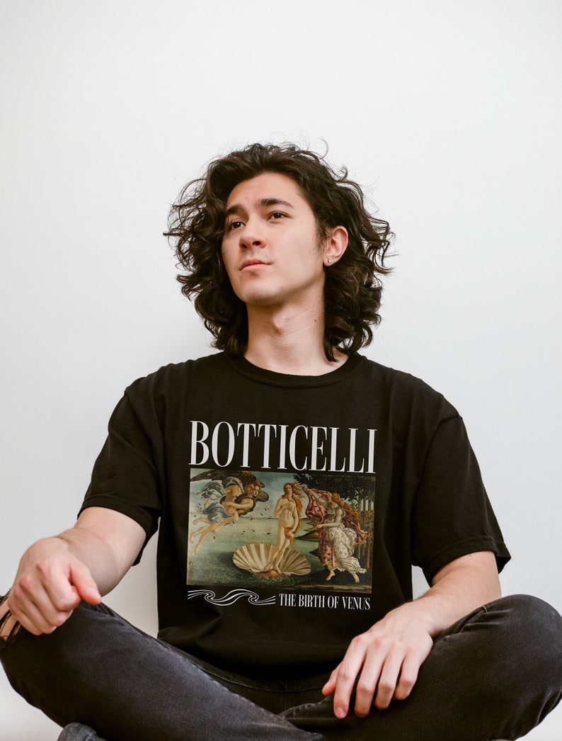 The Birth of Venus Botticelli Shirt for Art Lovers, Renaissance Art ...