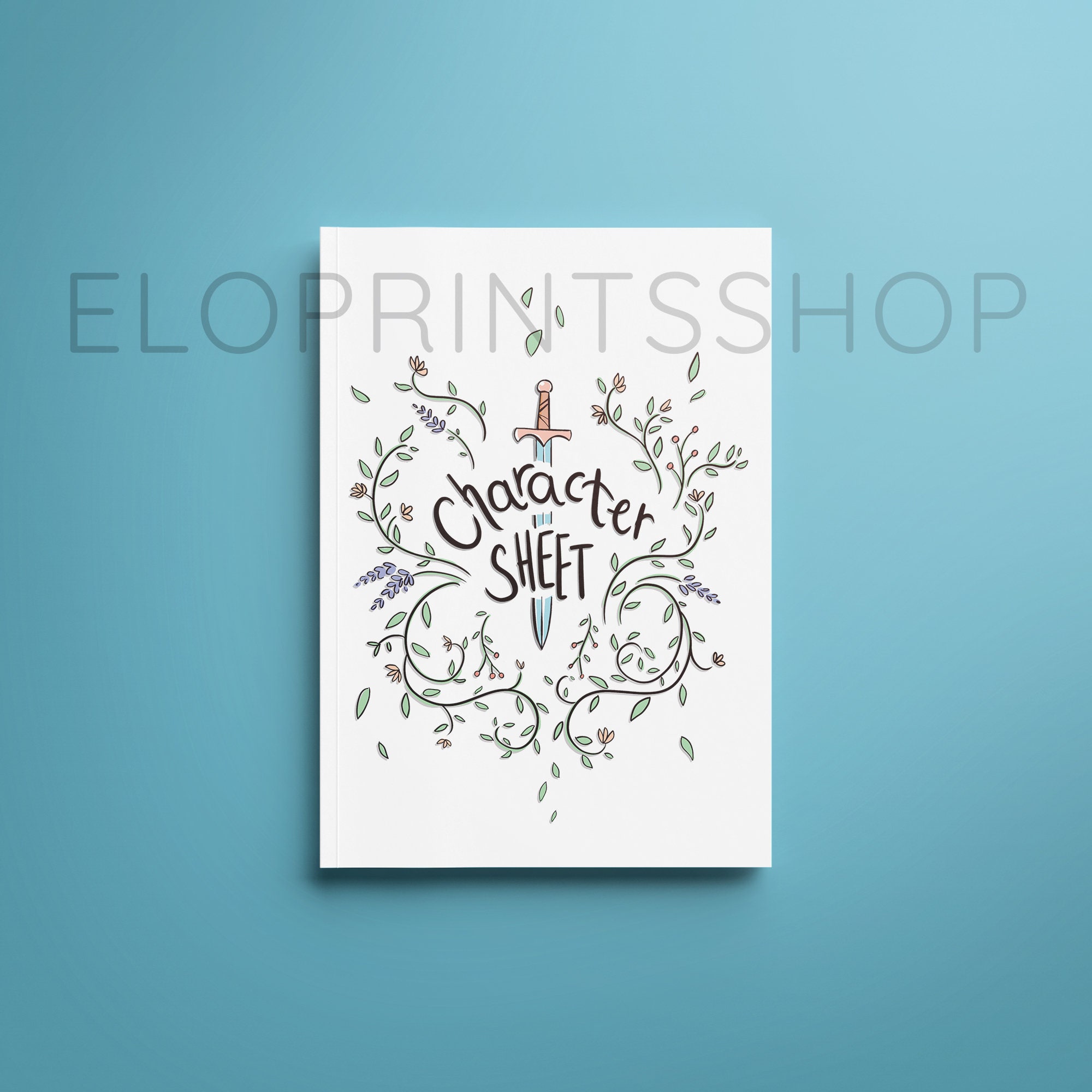 Dnd 5e Printable Character Sheet Booklet - Etsy