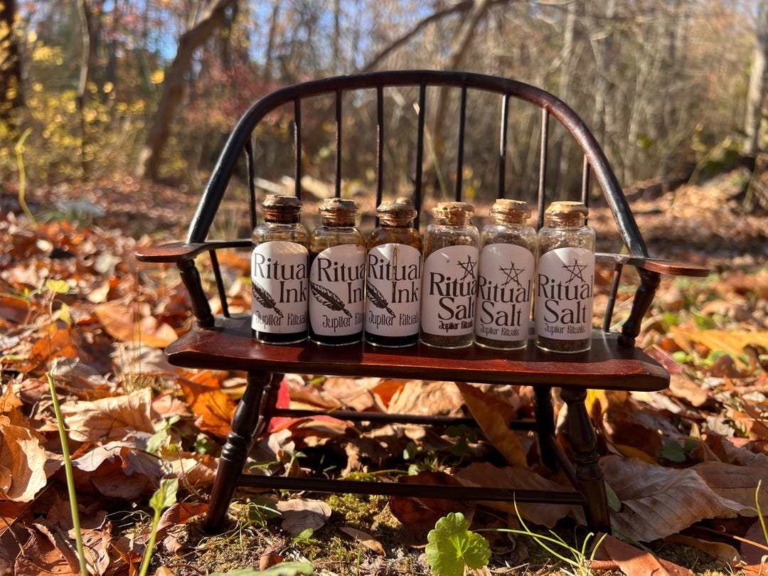 Jupiter Rituals Ritual Ink & Ritual Salt - Etsy