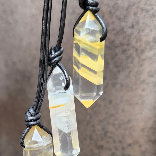 Phantom Quartz Pendant - Etsy