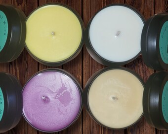 4oz Soy Wax Candle - Etsy