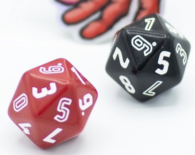 The Dyadic D20 - A Double D10 Set *limited Release Set* - Etsy