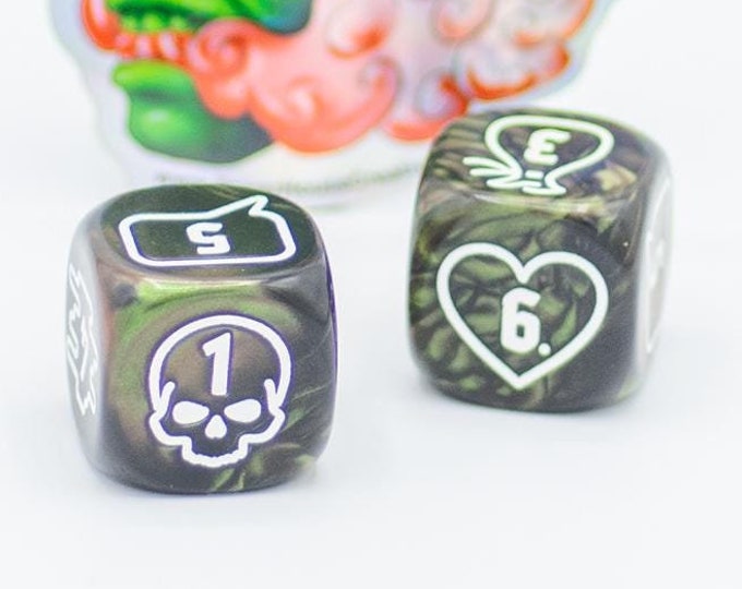 Nuul Dice - A 2D6 Insight Set *limited Release* - Etsy