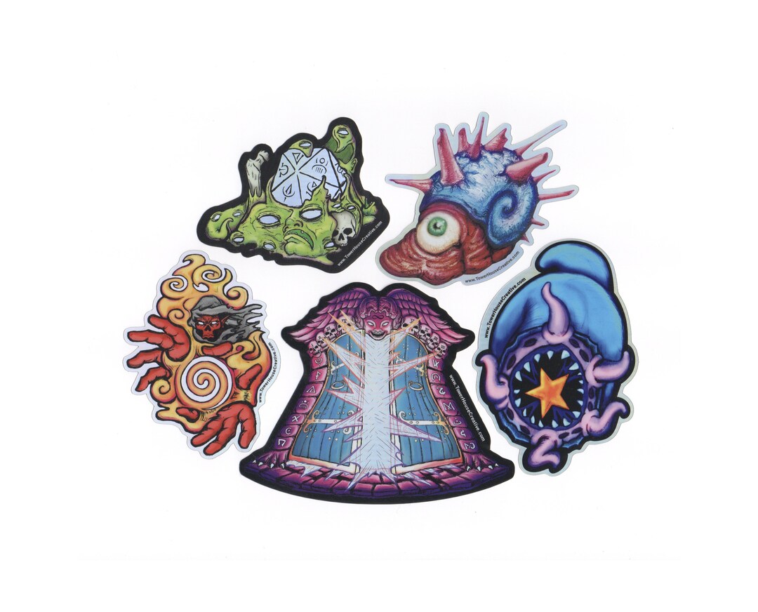 Unveil the Forbidden - Sticker Collection - 5 Holographic Stickers - Etsy