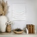 Draped Canvas Art Wall Sculpture Linen Plaster Textured Art - Etsy