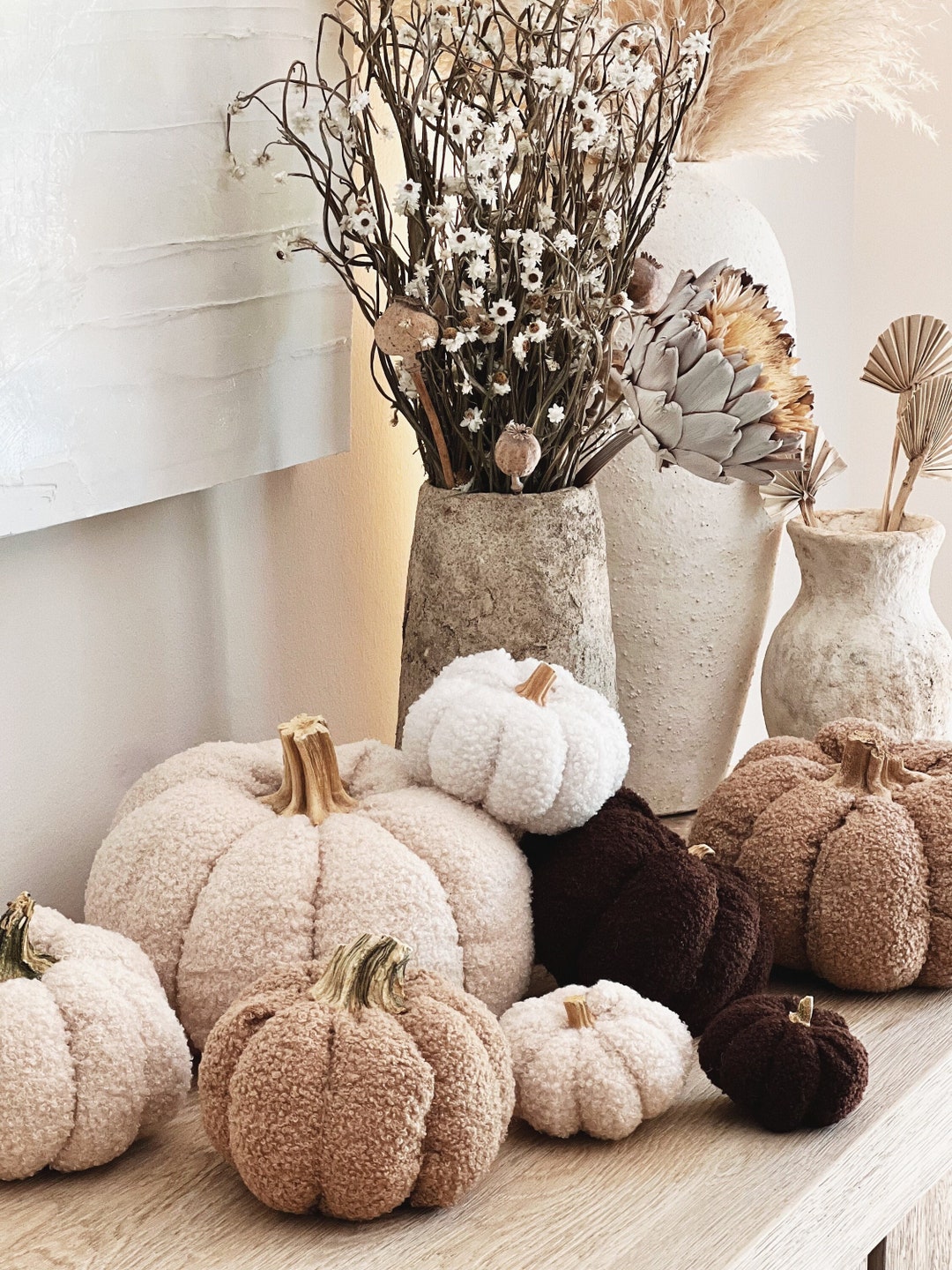 Neutral Fall Harvest Halloween Thanksgiving Christmas Holiday Teddy ...