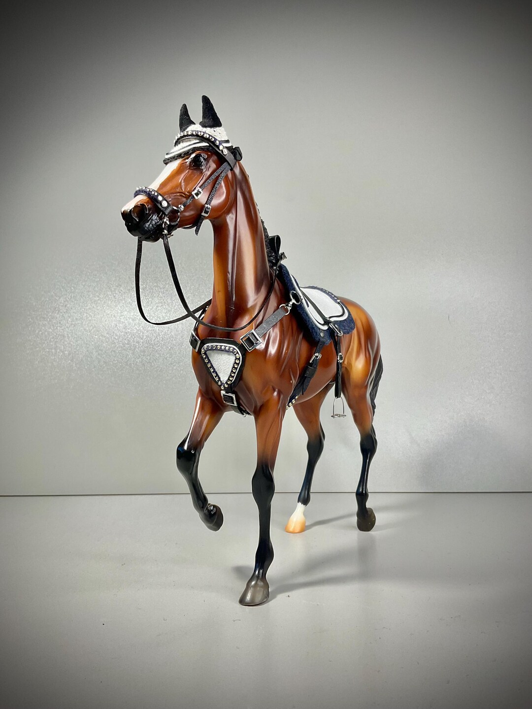 White Breyer Bareback Tack Set - Etsy