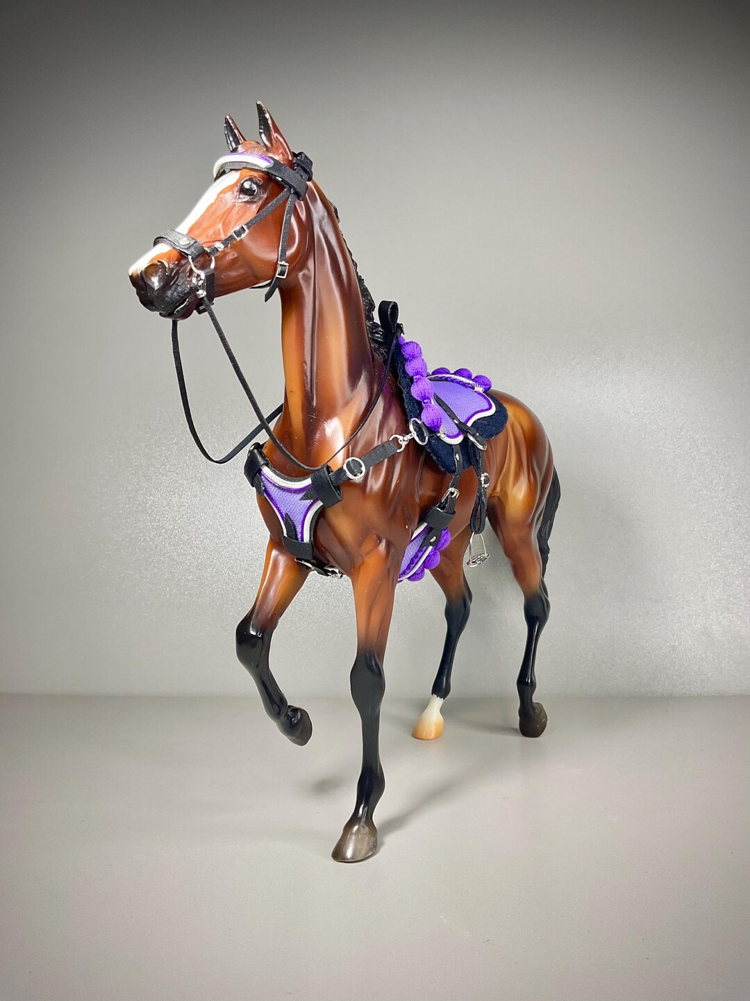Purple Breyer Bareback Tack Set - Etsy