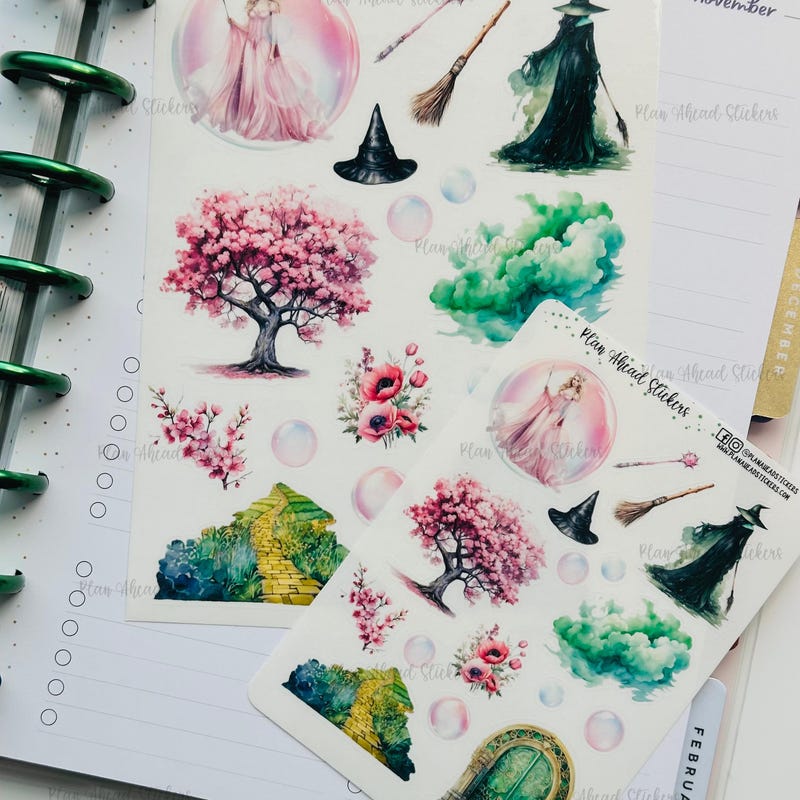 Wicked Stickers Clear - Etsy