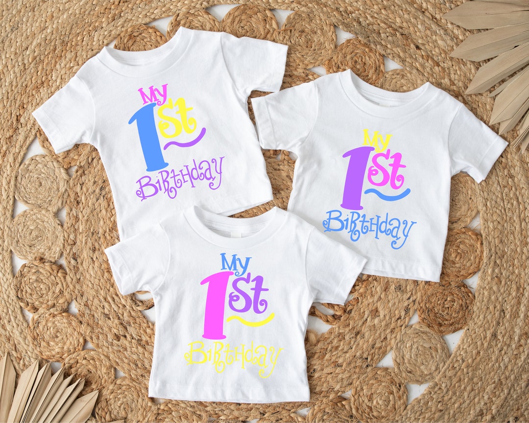 My First Birthday Customizable Triplet Pack Triplet Birthday, Triplets ...