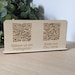 Double QR Code Sign | Double QR Code Plaque | QR Code Website, Etsy ...