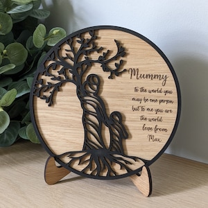 Mother and Child/children Tree of Life | Tree of Life Gift for Mum,nan ...