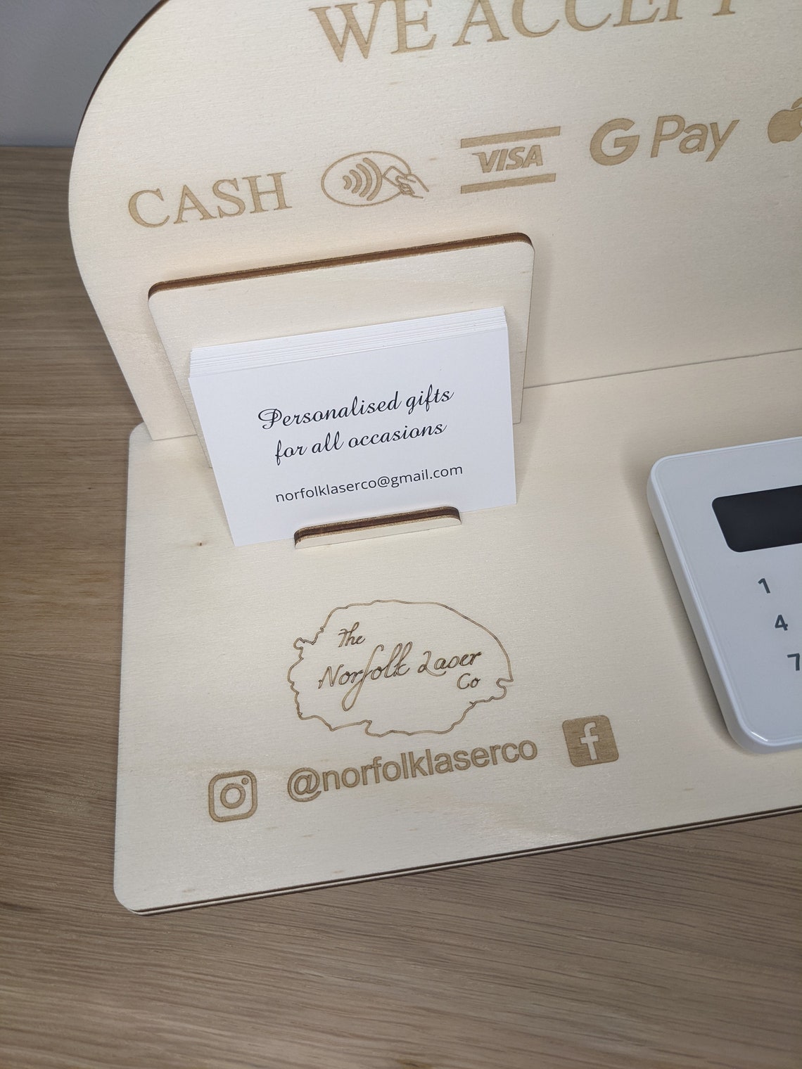 Card Stand Reader Card Stand Card Reader POS Point of - Etsy