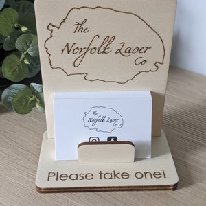 POS Business Card Holder for Craft Market | POS Logo Business Card ...