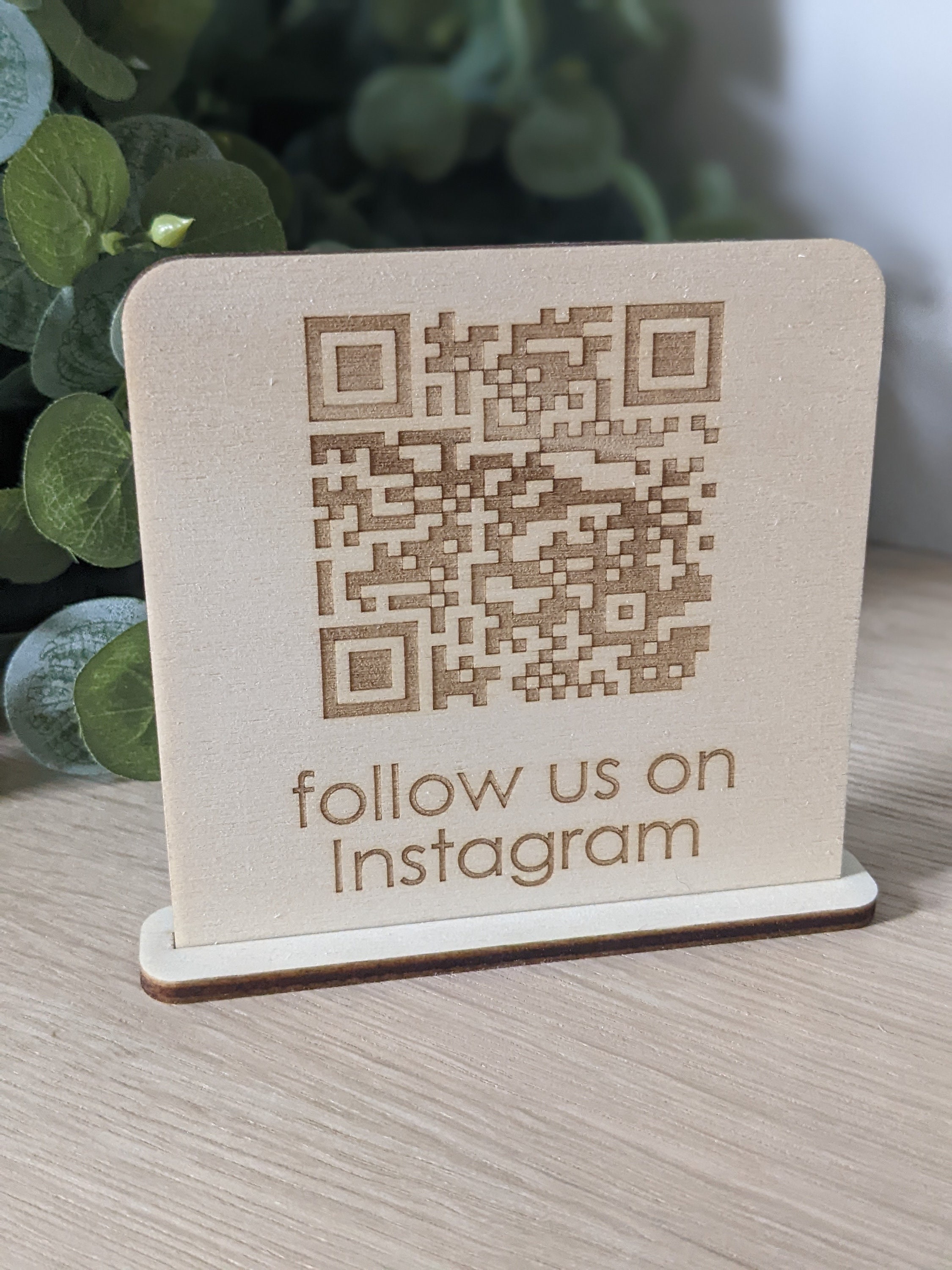 Individual QR Code Sign QR Code Plaque QR Code Website - Etsy UK