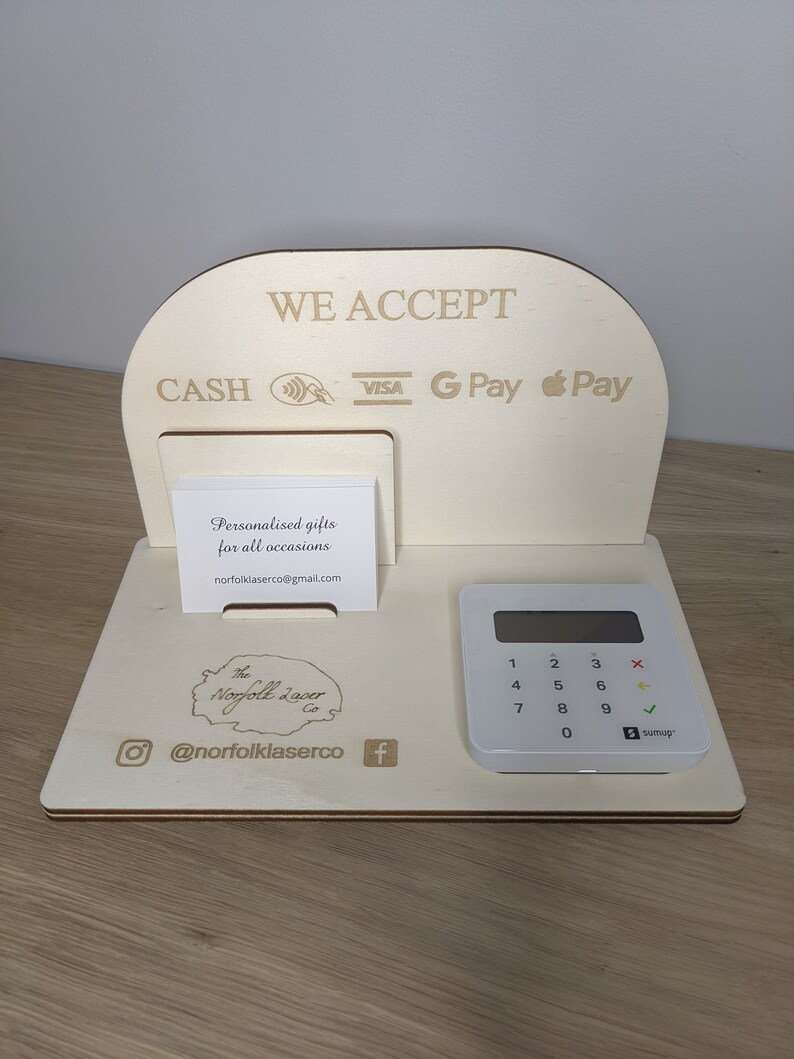 Card Stand Reader Card Stand Card Reader POS Point of - Etsy