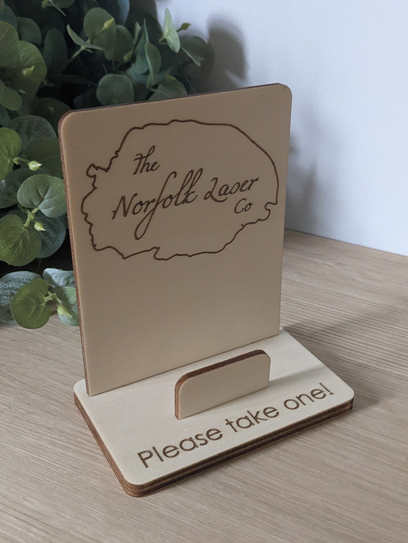 POS Business Card Holder for Craft Market | POS Logo Business Card ...