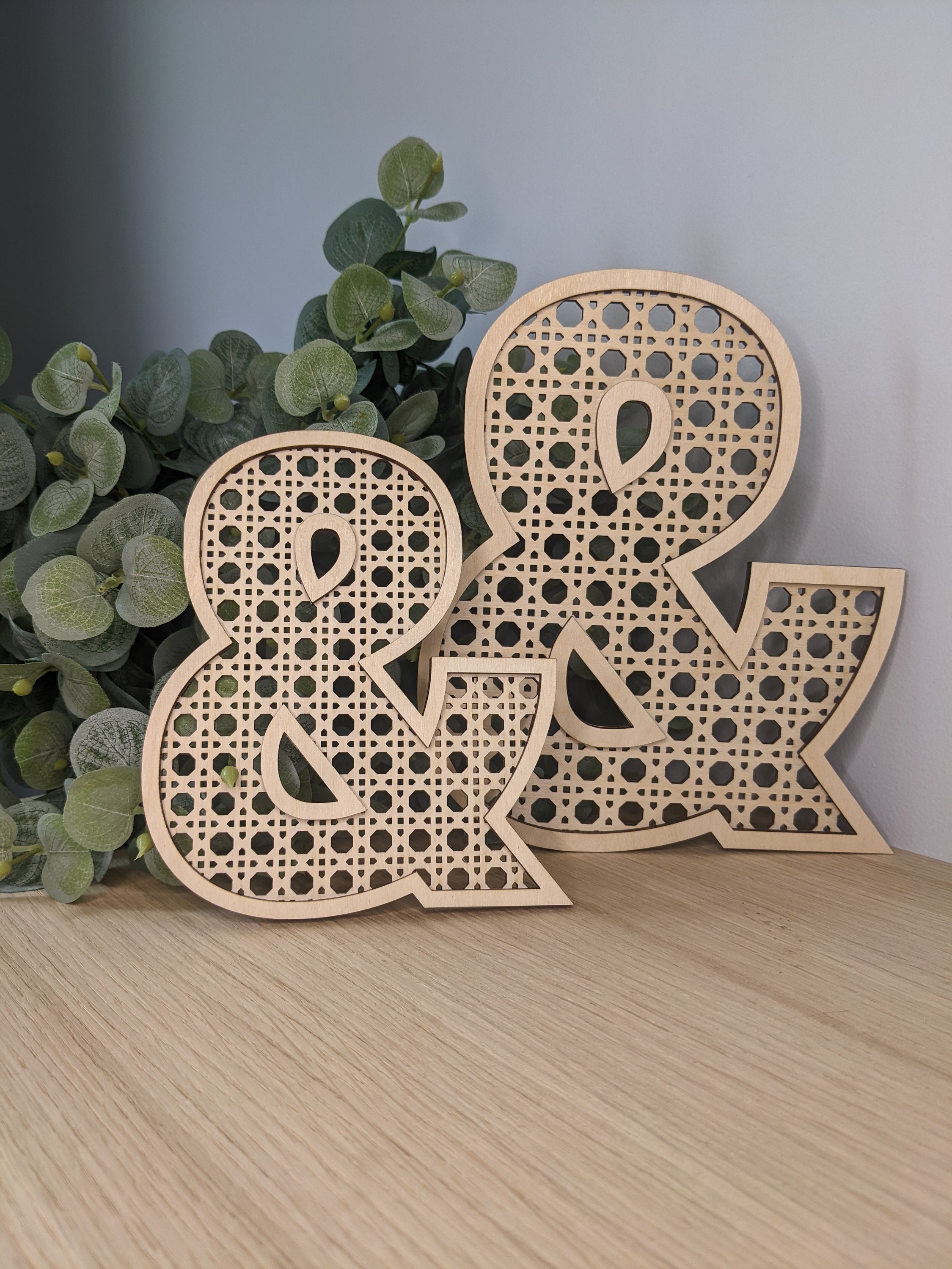 Rattan Inspired Letter | Rattan Initial | Rattan Letters | Rattan ...
