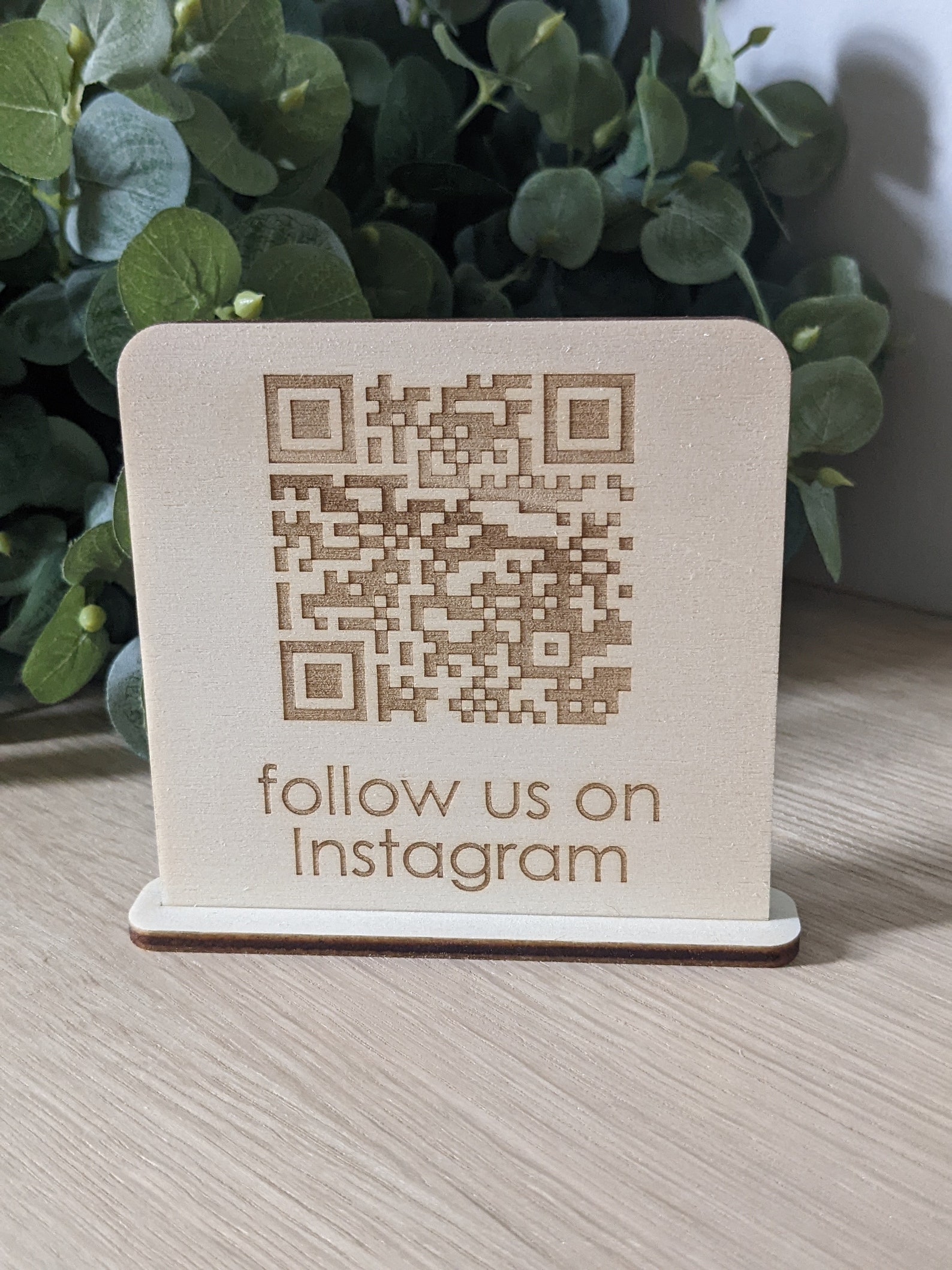 Individual QR Code Sign QR Code Plaque QR Code Website - Etsy