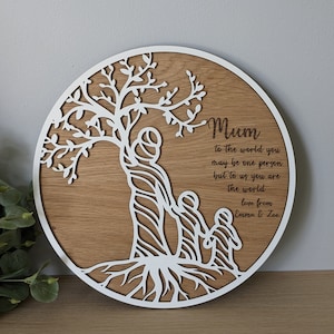 Mother and Child/children Tree of Life | Tree of Life Gift for Mum,nan ...