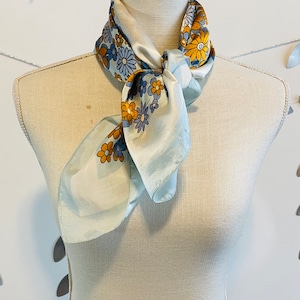 Vintage 1970s Retro Fashion Scarf Made in Italy - Etsy