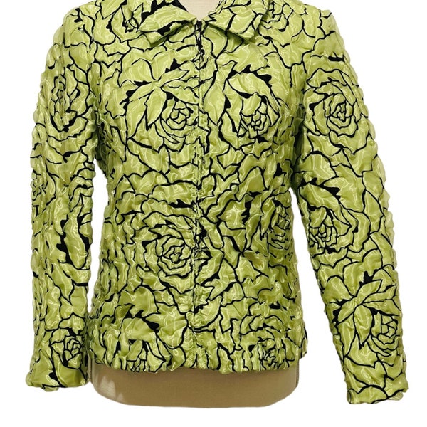 Lime Green Jacket - Etsy