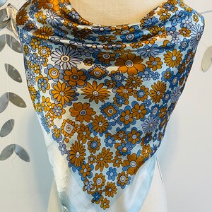 Vintage 1970s Retro Fashion Scarf Made in Italy - Etsy