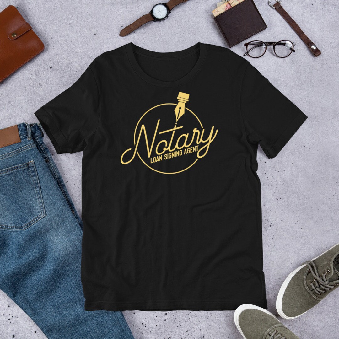 Notary T-shirt - Etsy