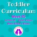 Toddler Curriculum Week 15! - Letter M, Color Yellow, Bible Story ...