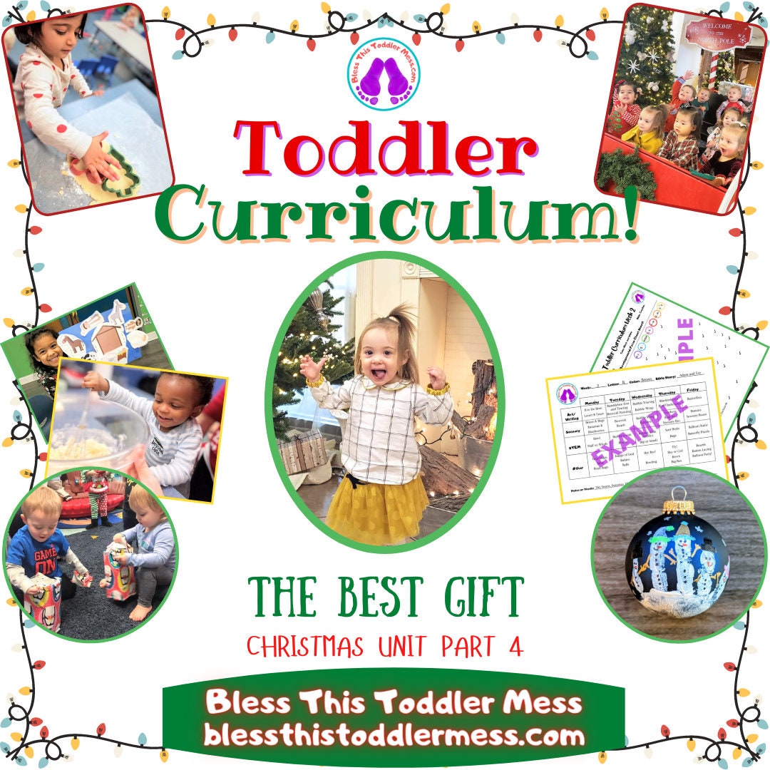 The Best Gift! Toddler Curriculum Christmas Unit Part 4 - the Best Gift ...