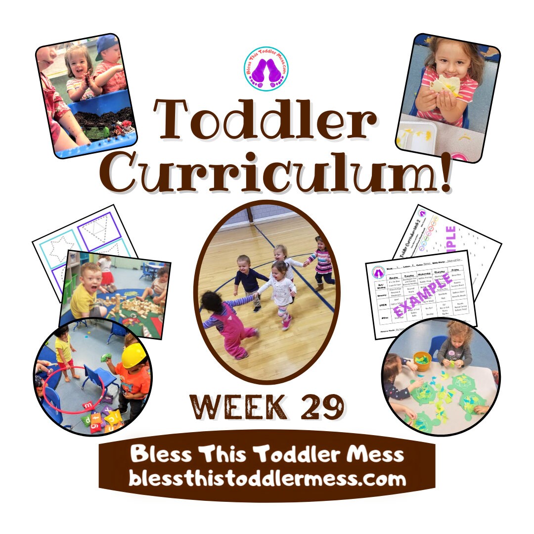 Toddler Curriculum Week 29 - Letter T, Color Brown, Bible Story: the ...