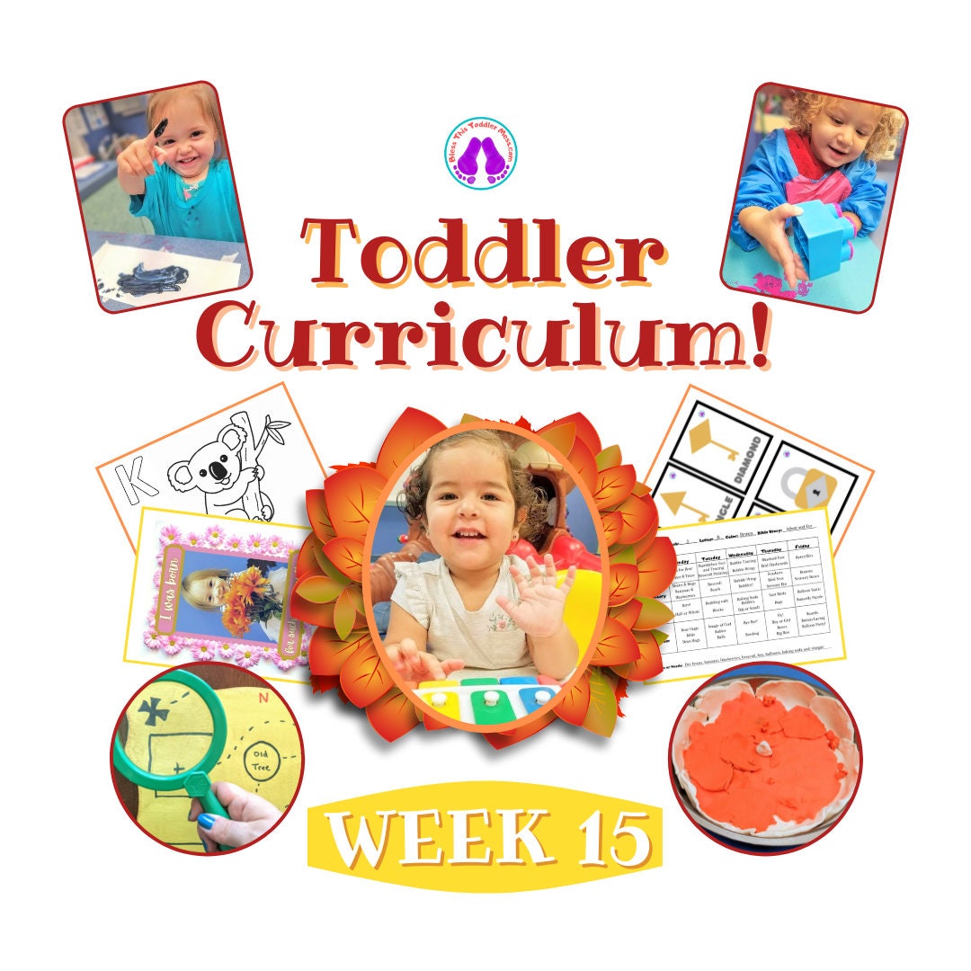 Toddler Curriculum Week 15! - Letter M, Color Yellow, Bible Story ...