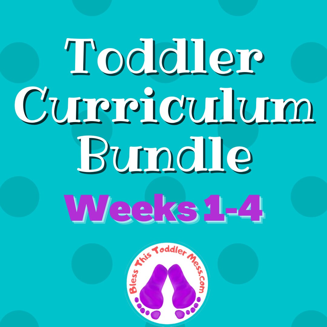 Toddler Curriculum Bundle Weeks 1-4! - Etsy