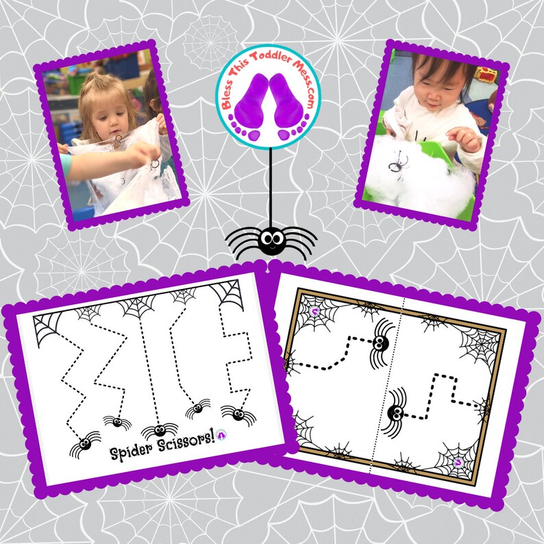 Spider Scissors Beginning Scissor Skills Activity - Etsy Australia