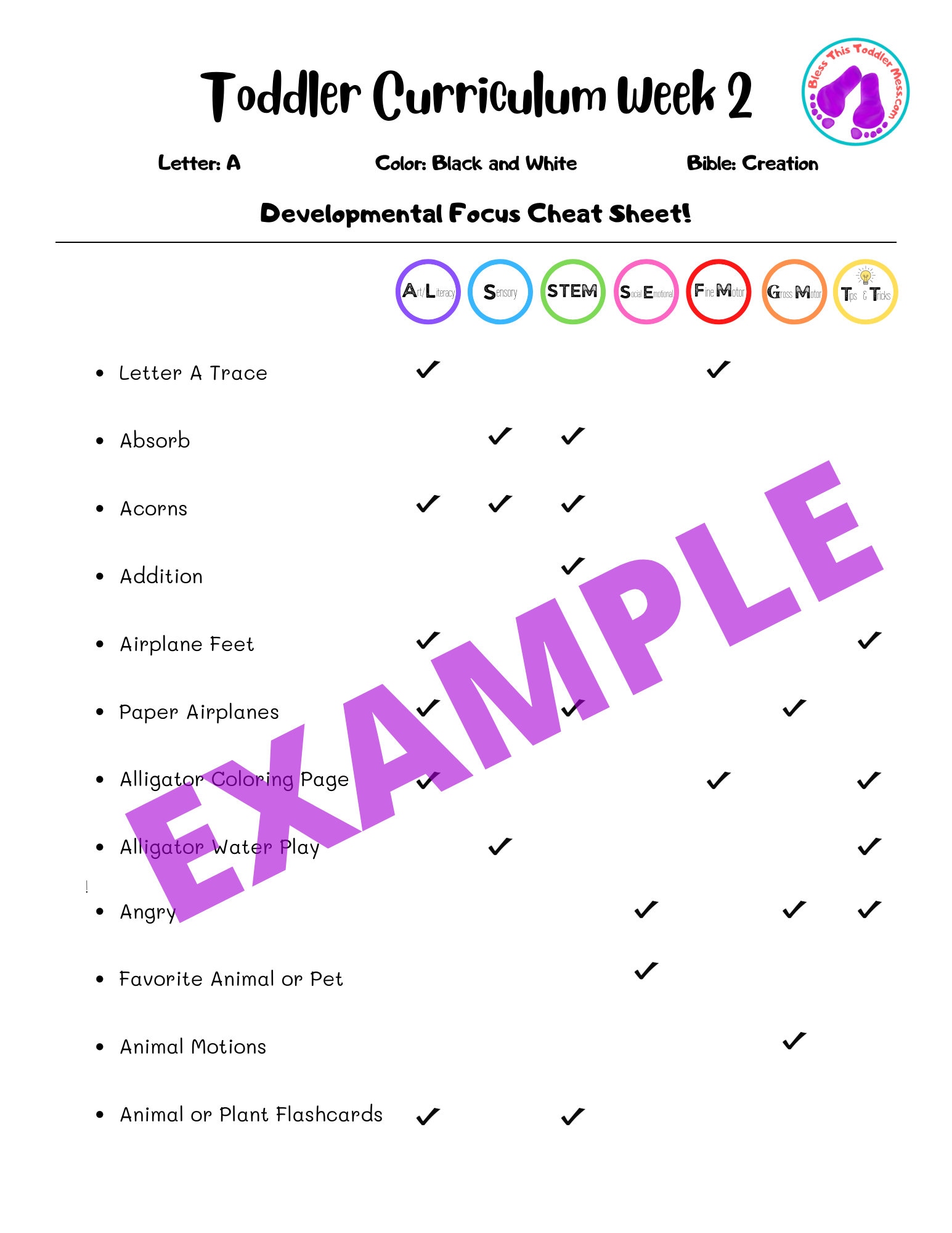 Toddler Curriculum Discounted Bundle Weeks 37-40 Including Graduation ...