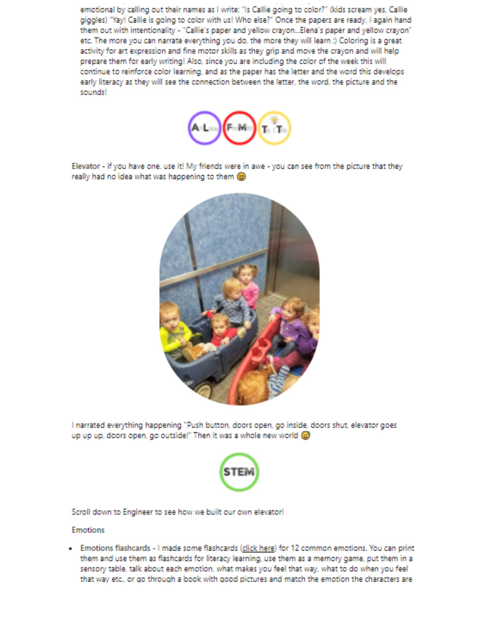 Toddler Curriculum Week 6 Letter E, Color Yellow, Bible Story: the Tall ...