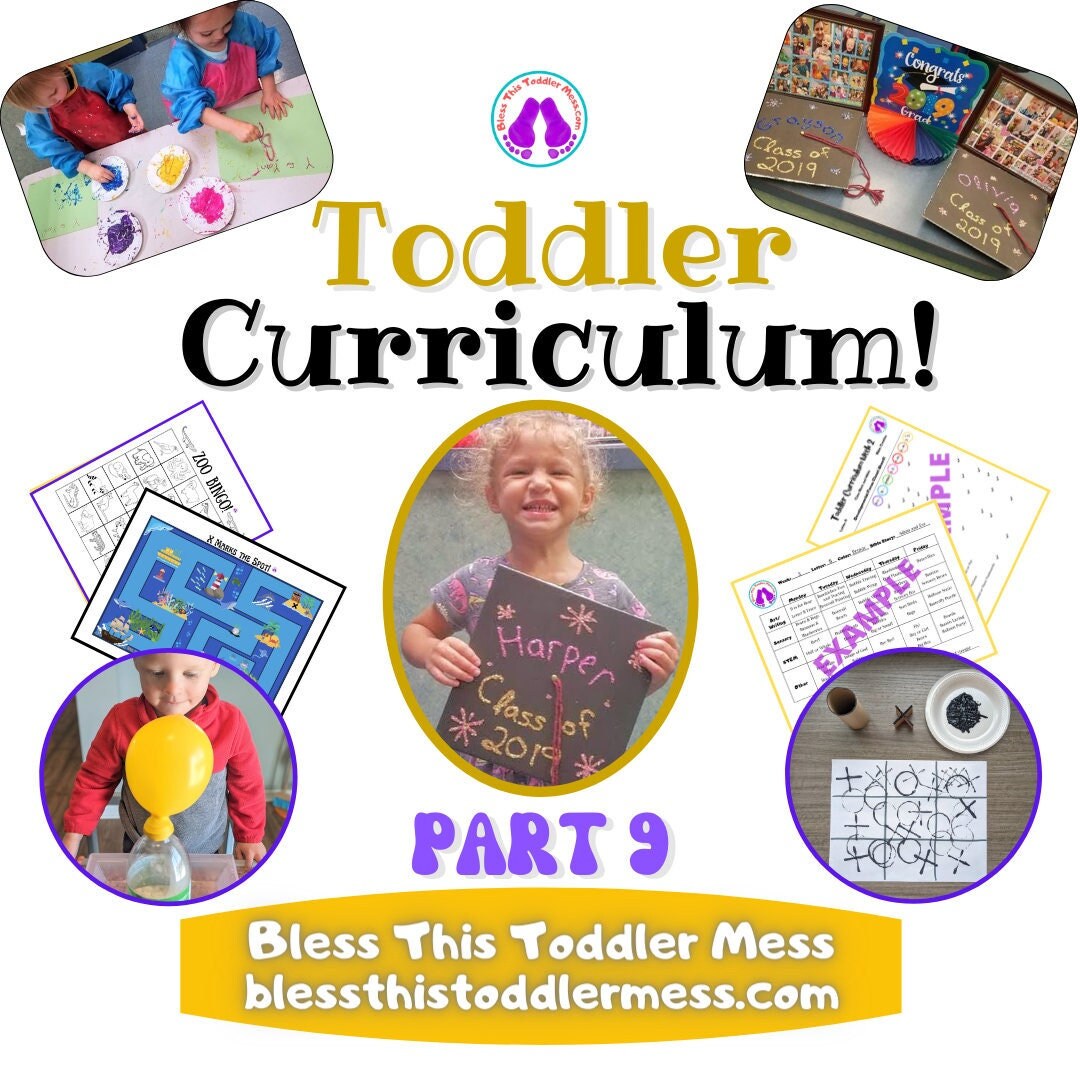 Toddler Curriculum Discounted Bundle Weeks 37-40 Including Graduation ...